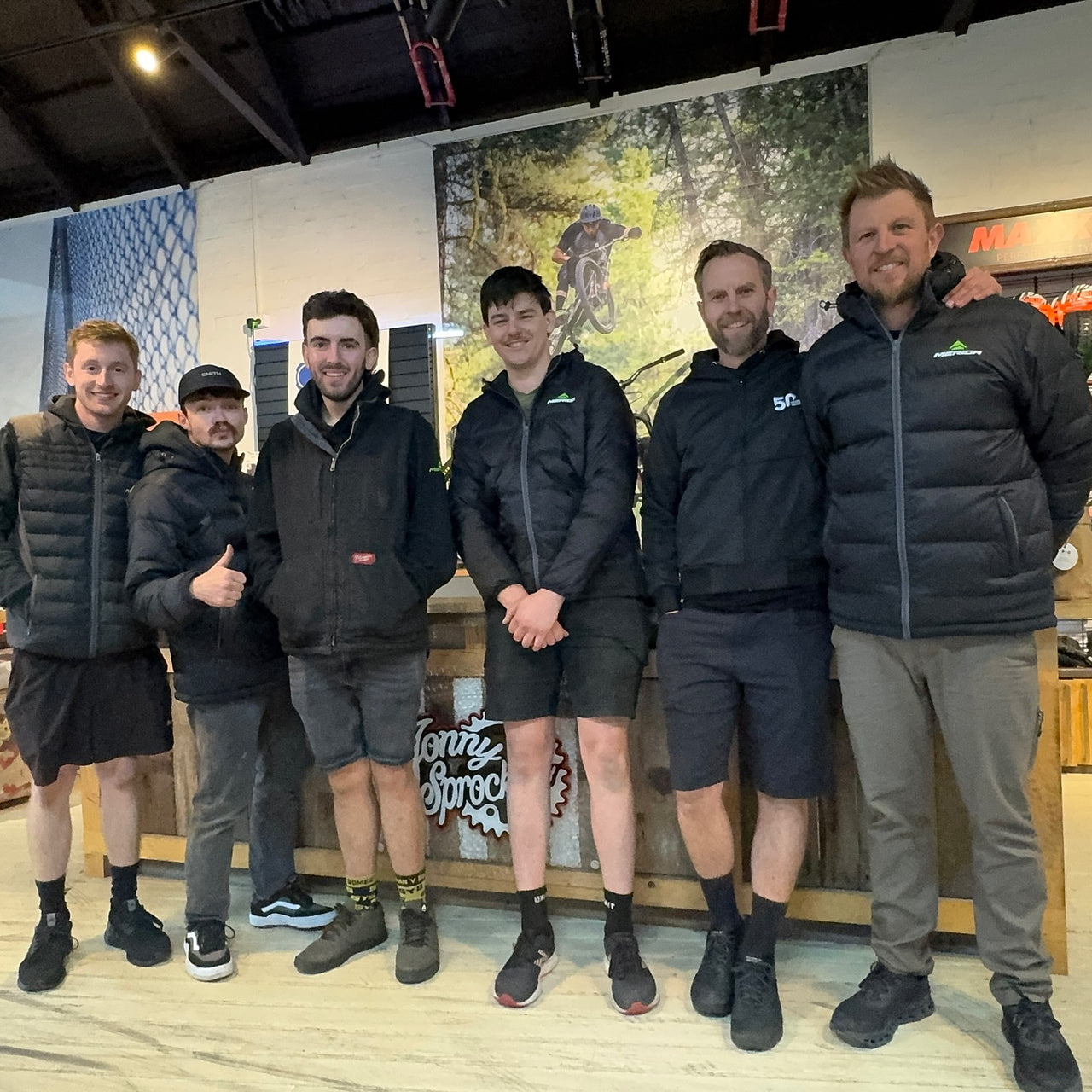 25 Santa Cruz V10 8 CC DH X01 Kit Black Speckle – Jonny Sprockets Bike Shop