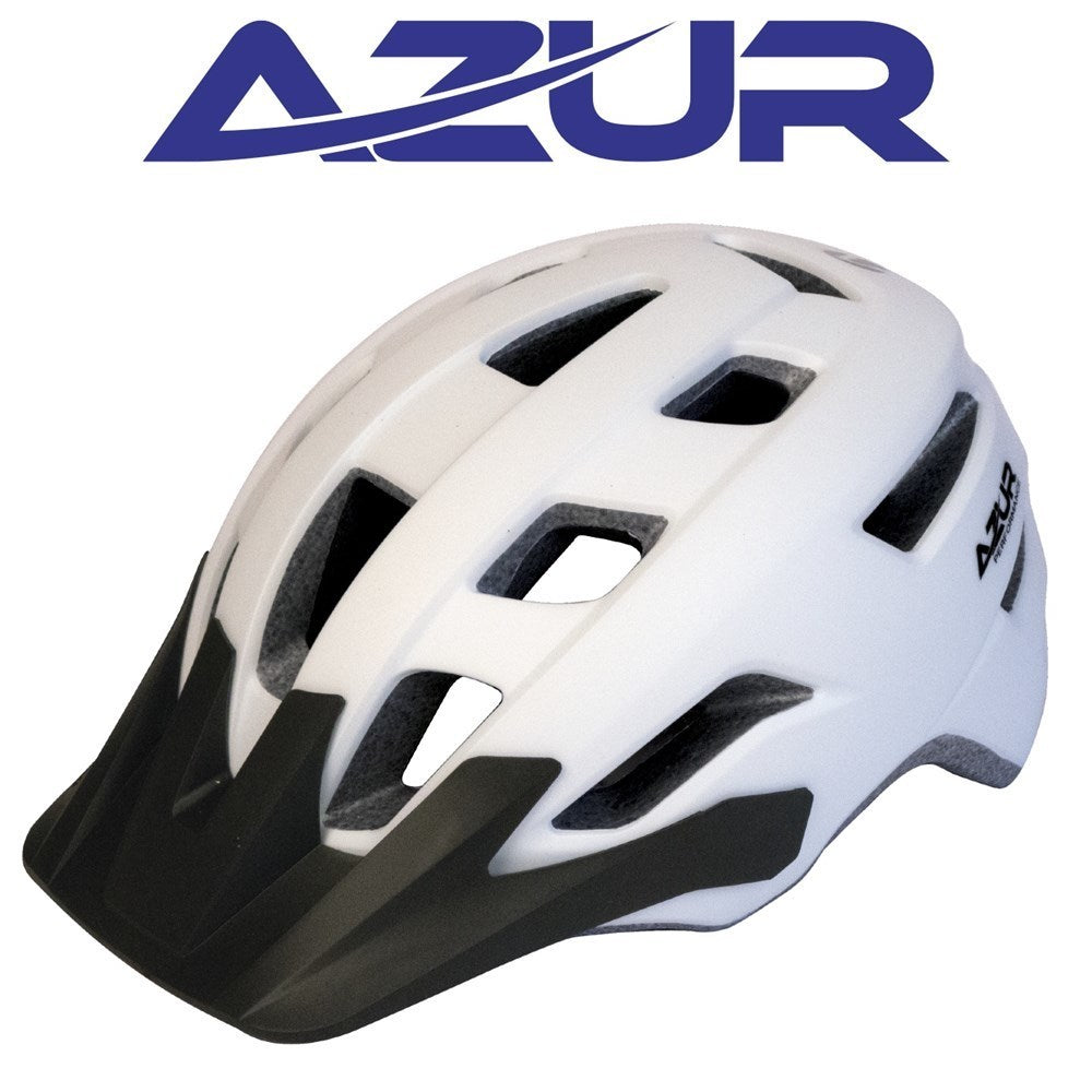 Azur L80 Helmet White – Jonny Sprockets Bike Shop