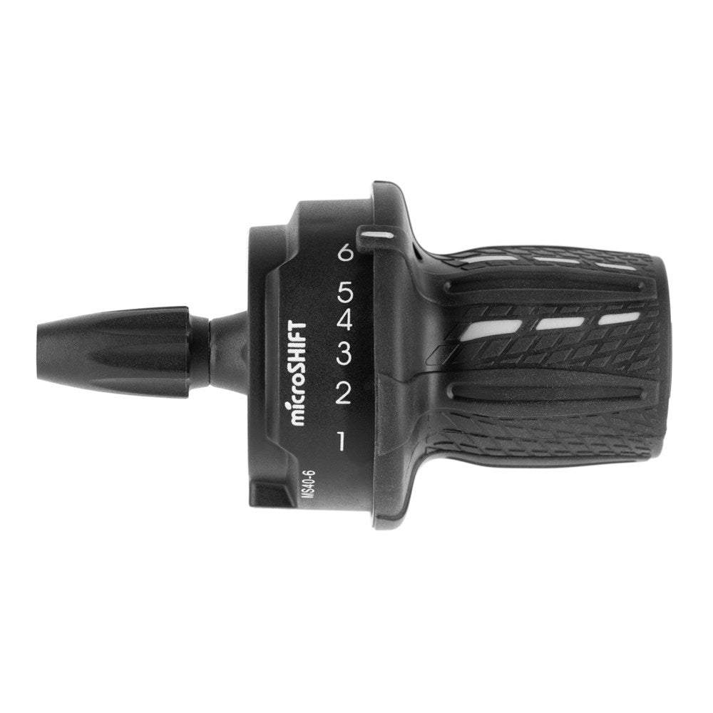 MICROSHIFT Twist Shifter- MS40 Indexed 6 Speed Right (Shimano Mountain ...