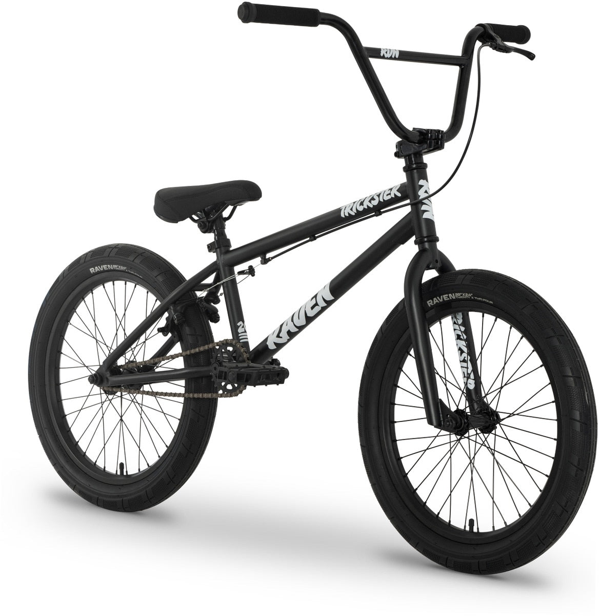 Raven Trickster 20" BMX Midnight Matte – Jonny Sprockets Bike Shop