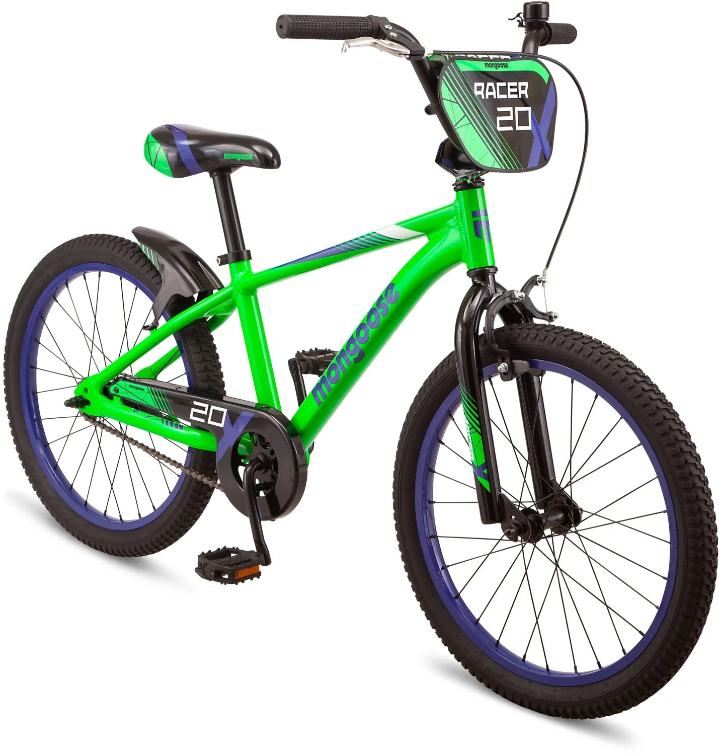 Mongoose Racer X 20" - Green – Jonny Sprockets Bike Shop