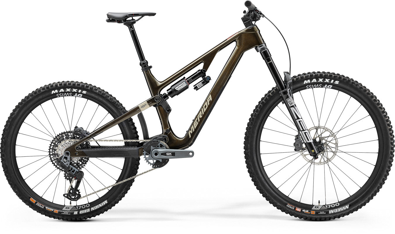 25 Merida One Sixty 8000 Guarded Gold – Jonny Sprockets Bike Shop