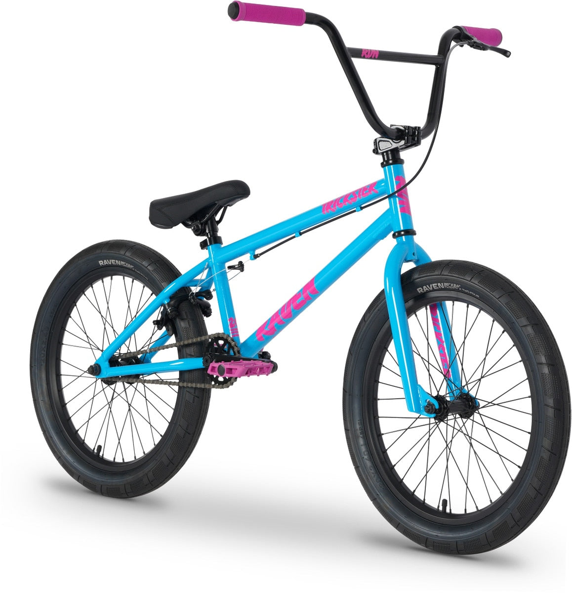 Raven Trickster 20" BMX - Neon Coral – Jonny Sprockets Bike Shop