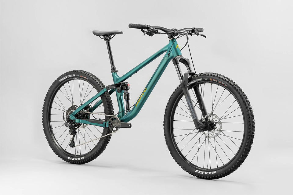 25 Norco Fluid FS 3 Green – Jonny Sprockets Bike Shop