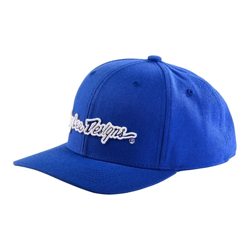 25 TLD Signature Hat - Blue/White OSDA – Jonny Sprockets Bike Shop