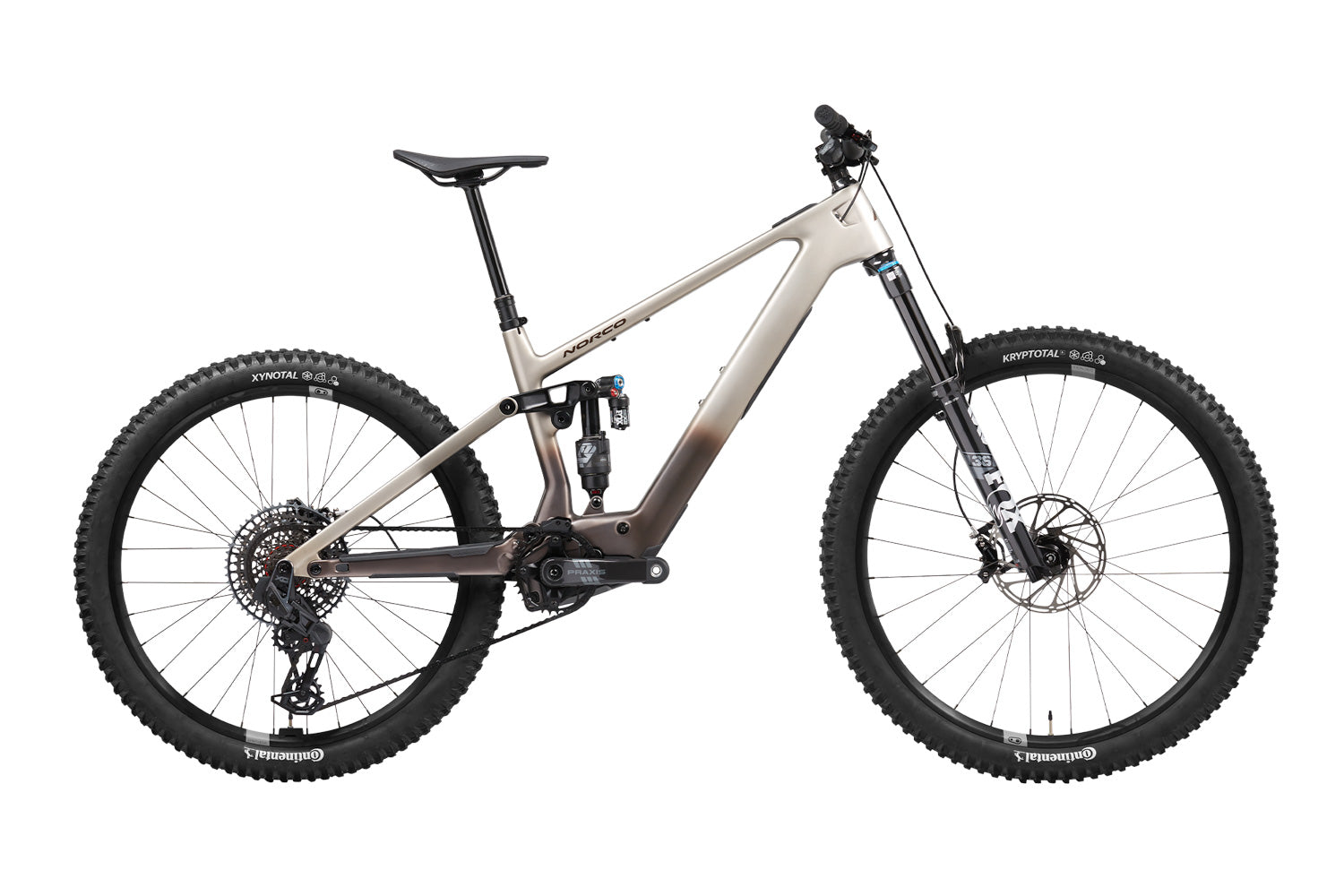 25 Norco Fluid VLT C1 140 - Silver - – Jonny Sprockets Bike Shop